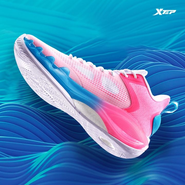 Xtep Light Attack Men's Basketball Shoes Breathable Shock Absorption ...