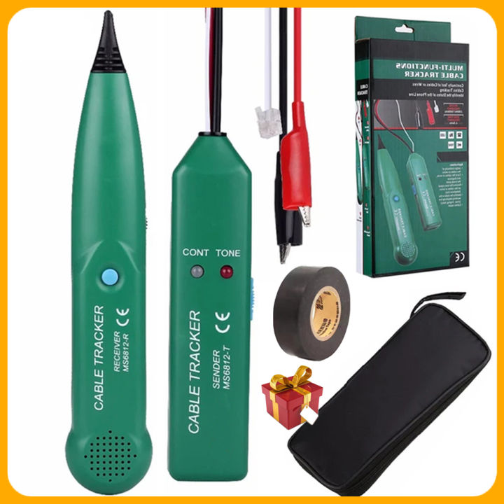 New Cable Tracker Tester MS6812 Professional Line LAN Detector UTP STP ...