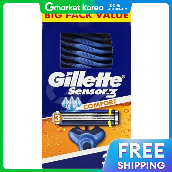 Gillette | Gillette Sensor3 Disposable Razors, 36 Count, Gx | Lazada PH