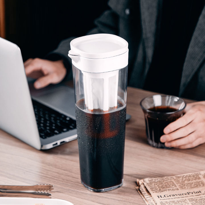 Bình pha cafe COLD BREW (cà phê ủ lạnh) nhựa nguyên sinh ABS 1.1L ...