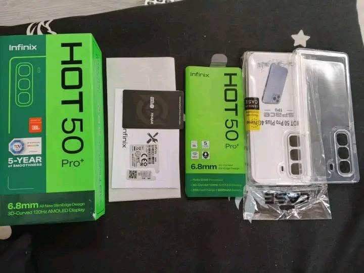Infinix Hot 50 Pro Plus + 5G 256GB + 8GB Android Dual SIM GSM Cell ...