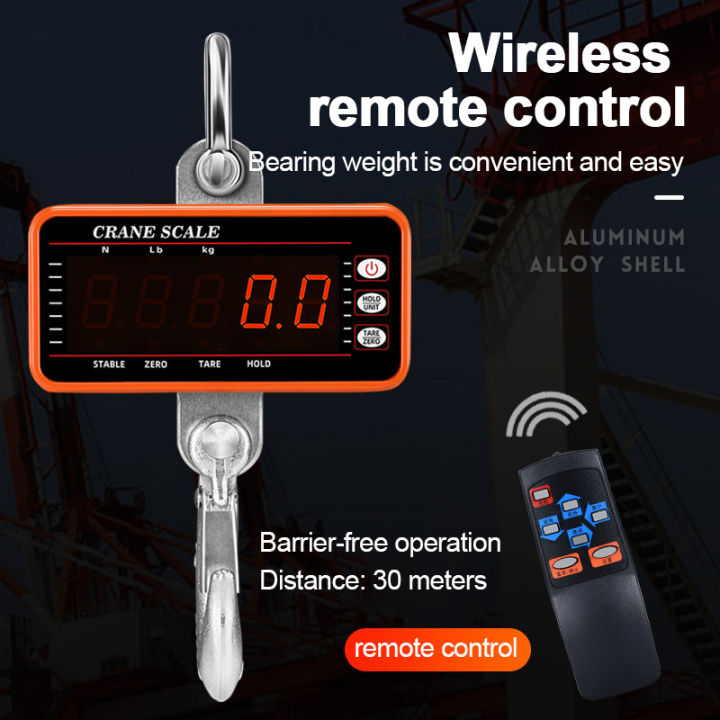 Digital Industrial Crane Scale High Precision Wireless Remote Control ...