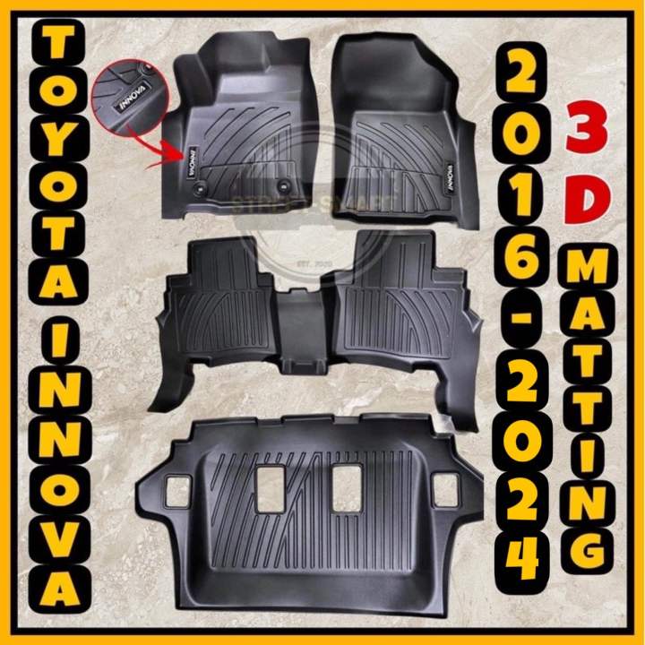 TOYOTA INNOVA 2016-2024 DEEP DISH MATTING | Lazada PH