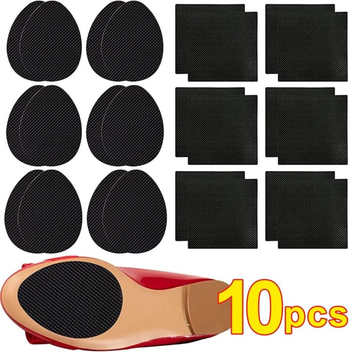 10Pcs High Heel Sandal Sole Protector Anti-slip Outsole Pad Frosted ...