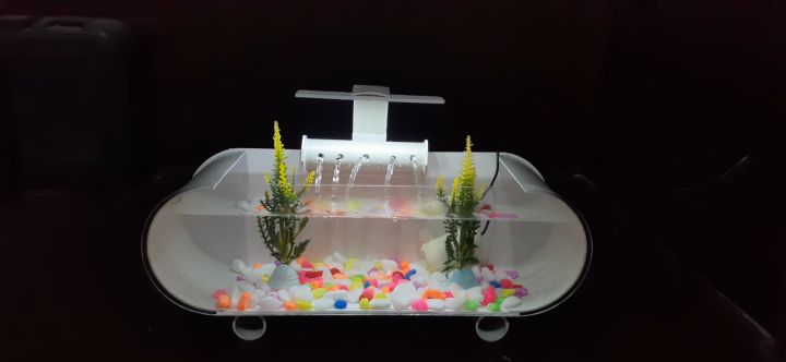 Aquarium Mini Full Set Dengan Pompa Dan Filter / Aquarium Akrilik ...
