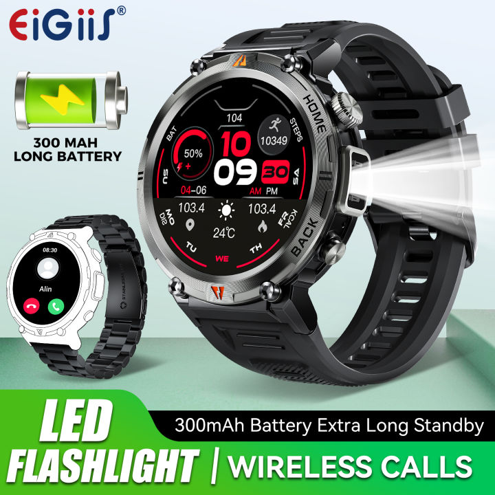 EIGIIS KE3 Smart Watch 3ATM Waterproof Original Design For Men ...