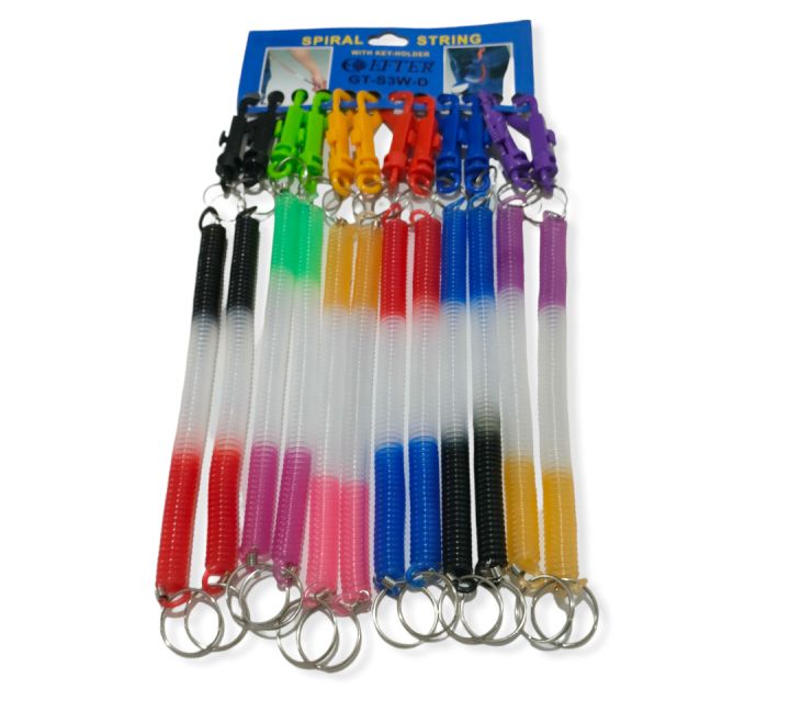 gantungan kunci spiral besar / gantungan kunci spiral JUMBO/ gantungan ...