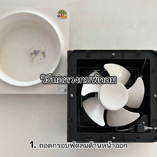 Hatari พัดลมระบายอากาศติดผนัง พัดลมดูดอากาศ ขนาดใบพัด 10 นิ้ว รุ่น