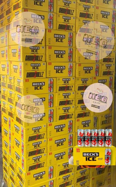 Thùng 24 lon bia Beck's Ice x 330ml | Lazada.vn