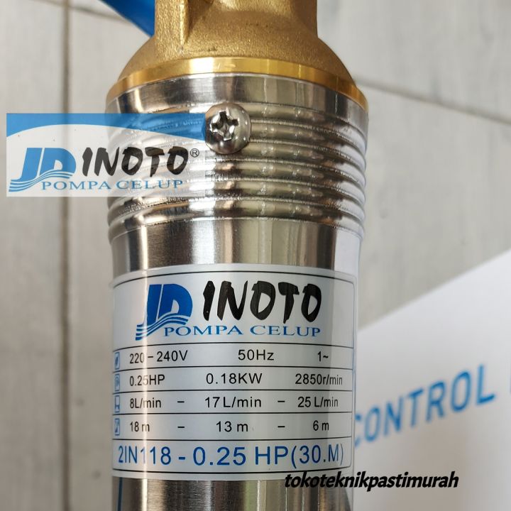 Pompa Submersible Sible Inoto 2in 2" 2dim 2 dim Pompa Celup + CONTROL ...