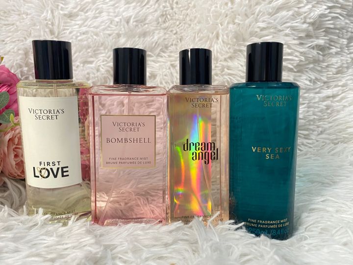 Victoria’s Secret Fine Fragrance Mist Bombshell Dream angel First love ...