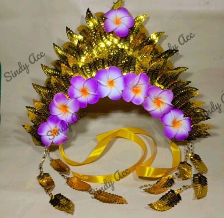 Bando Tradisional Bali/ Mahkota Tari Tradisional Bali | Lazada Indonesia