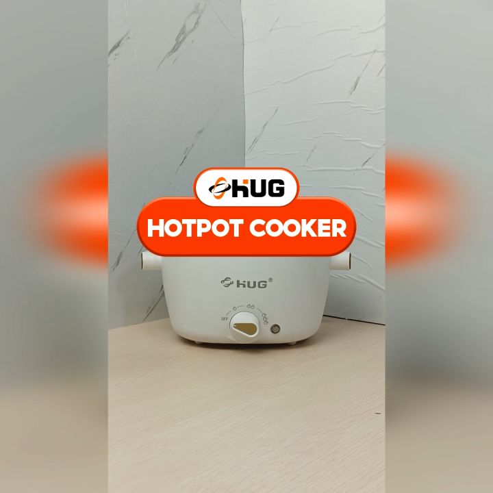 Hug Multifunctional Non-Stick Electric Cooker Fast Heating Single Layer ...
