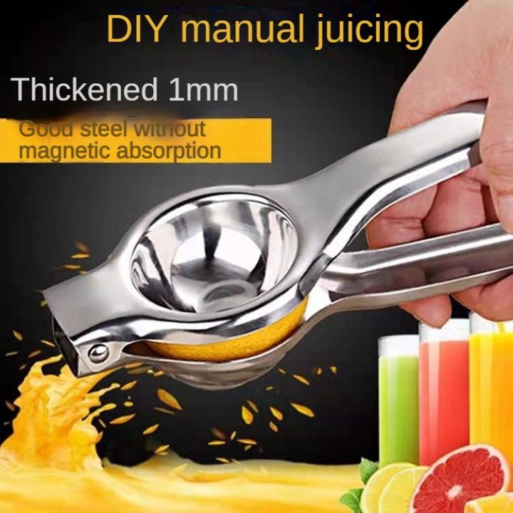 Stainless Steel Citrus Fruits Lemon Squeezer Orange Manual Juicer ...