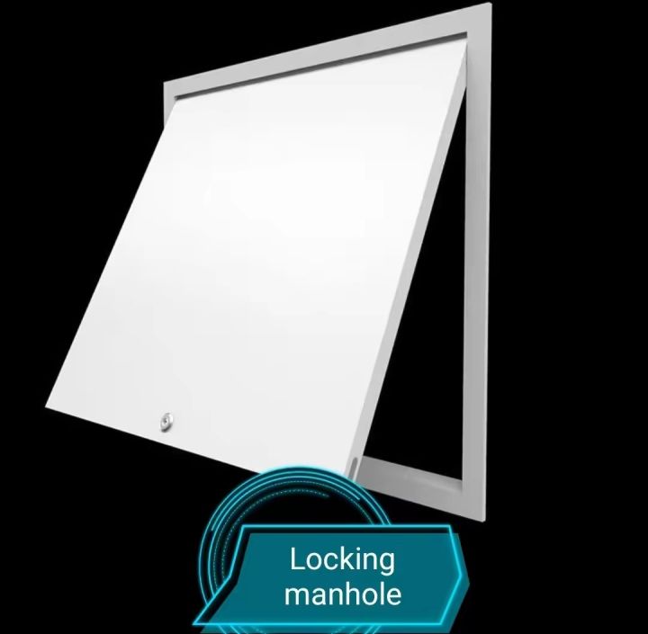 Heavy Duty Powder Coated Metal Access Door For Ceiling Panel White ...