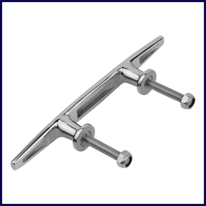 6/8/10 นิ้ว 316 สแตนเลสสตีล Heavy Duty STUD Mount FLAT TOP Cleat ...