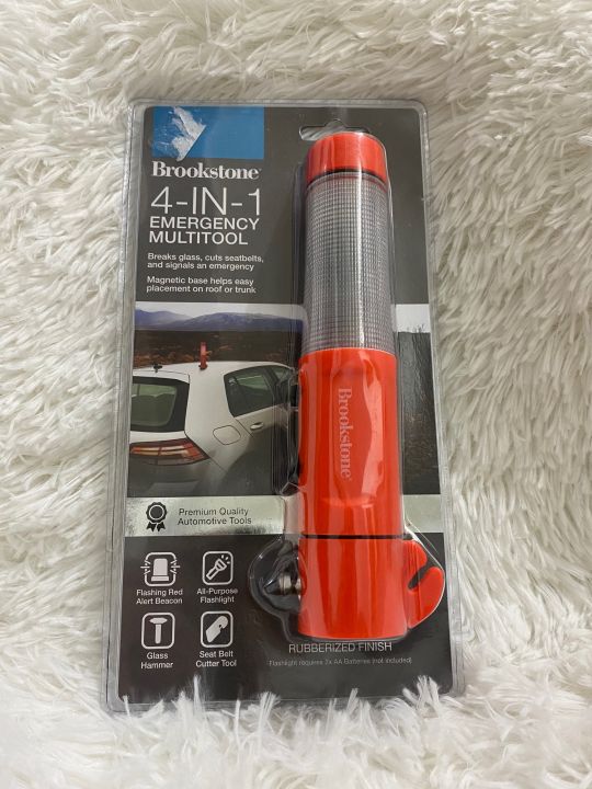 Brookstone 4 in 1 Emergency MultiTool | Lazada PH