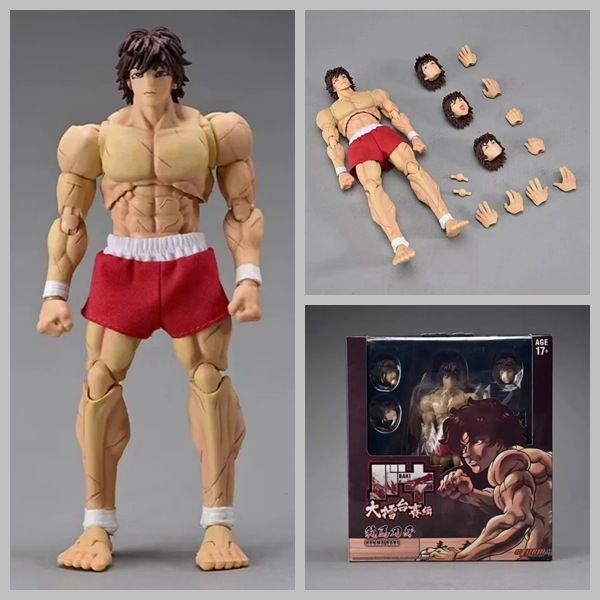 Available 17cm Storm Collectibles Baki Hanma The Grappler Joints ...