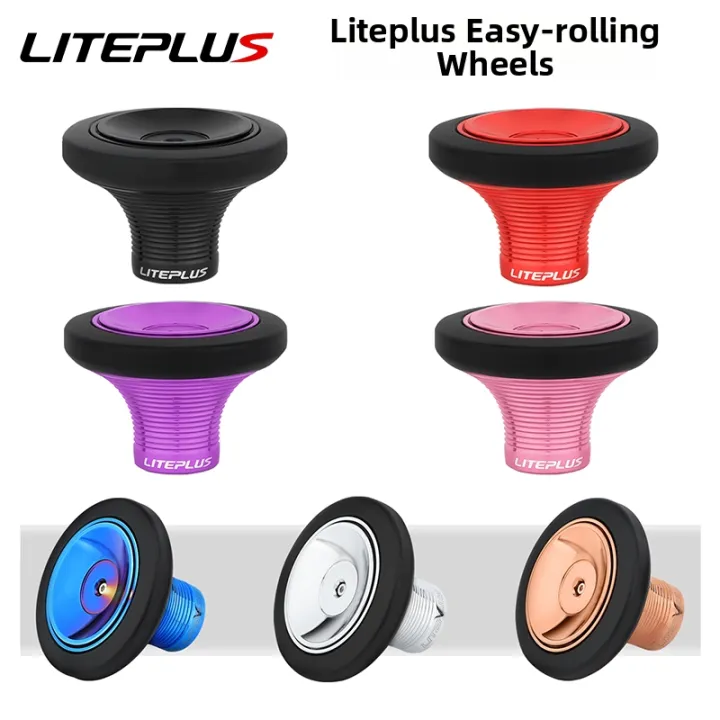 Aluminum Horn-Shaped Easy Rolling Wheel for Brompton Folding Bike ...