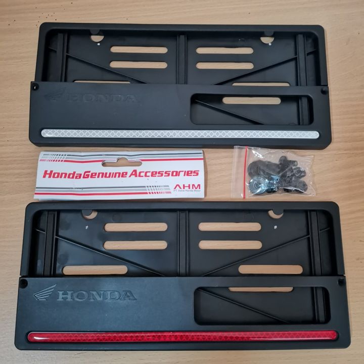 COVER PLAT NOMOR MOTOR HONDA ORIGINAL | Lazada Indonesia