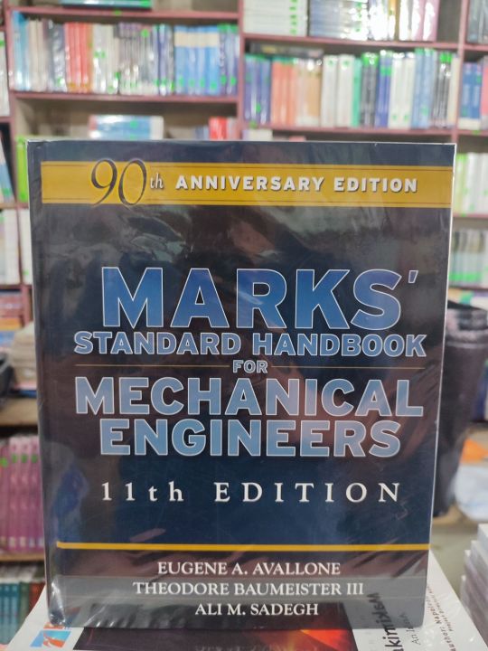 MARKS STANDARD HANDBOOK FOR MECHANICAL ENGINEERS 11th Edition by ...