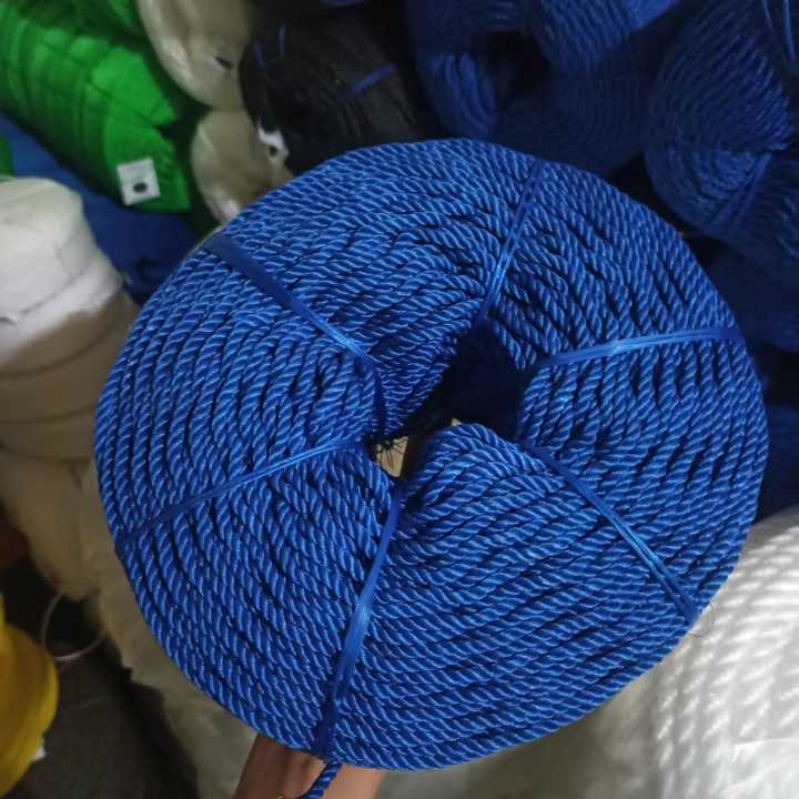 tambang 3mm warna biru/Roll. tambang safety. tambang futsal. tali ...