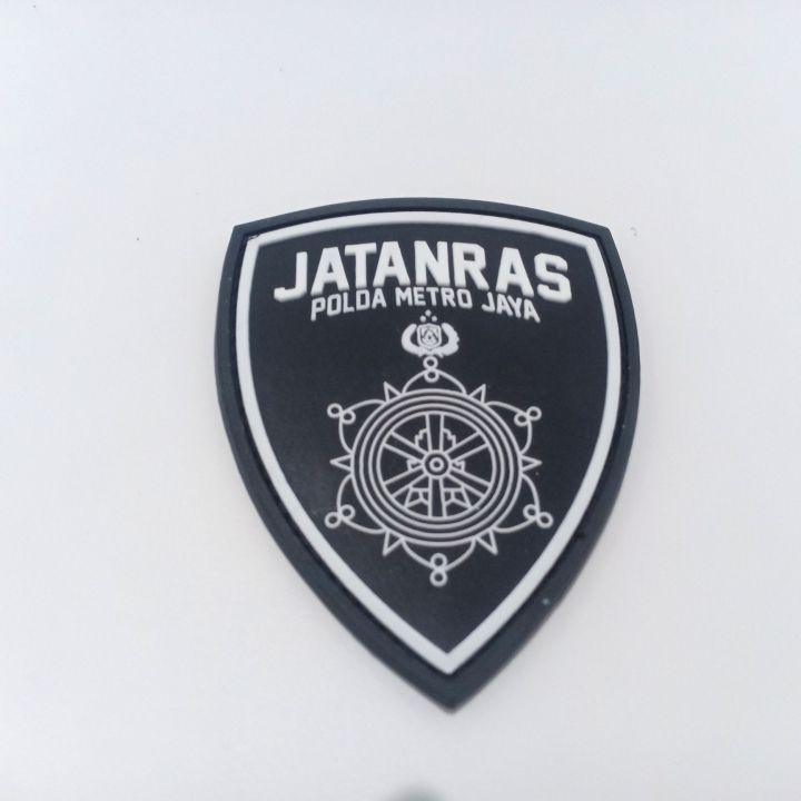 Patch Rubber Logo Jatanras Hitam Segilima | Lazada Indonesia