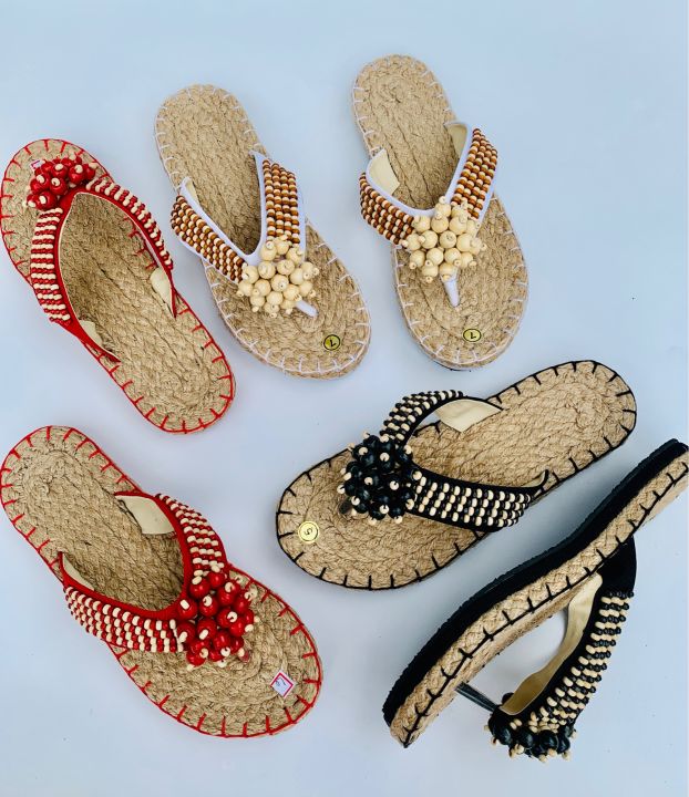 KARA abaca w/beads tsinelas | Lazada PH