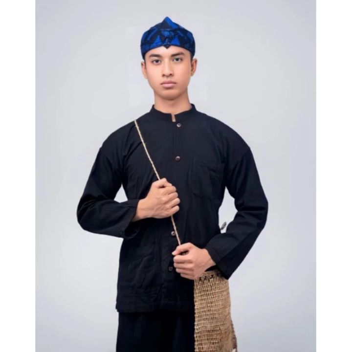 baju pangsi pria/baju adat Sunda /baju tradisional | Lazada Indonesia