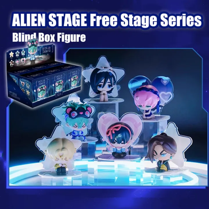 6PCS Blind Box Alien Stage Free Stage Series TILL Two-dimensional ...