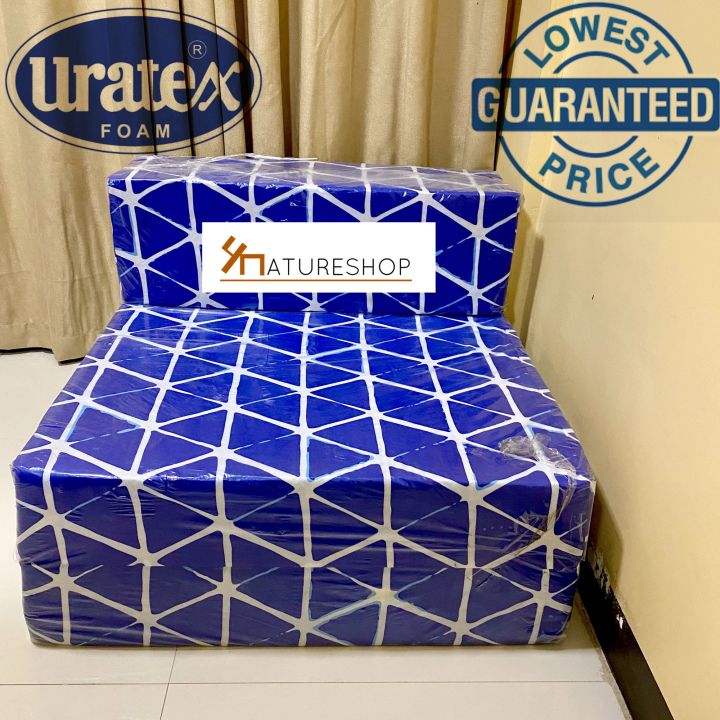 Sofa bed Single Blue Uratex | Lazada PH