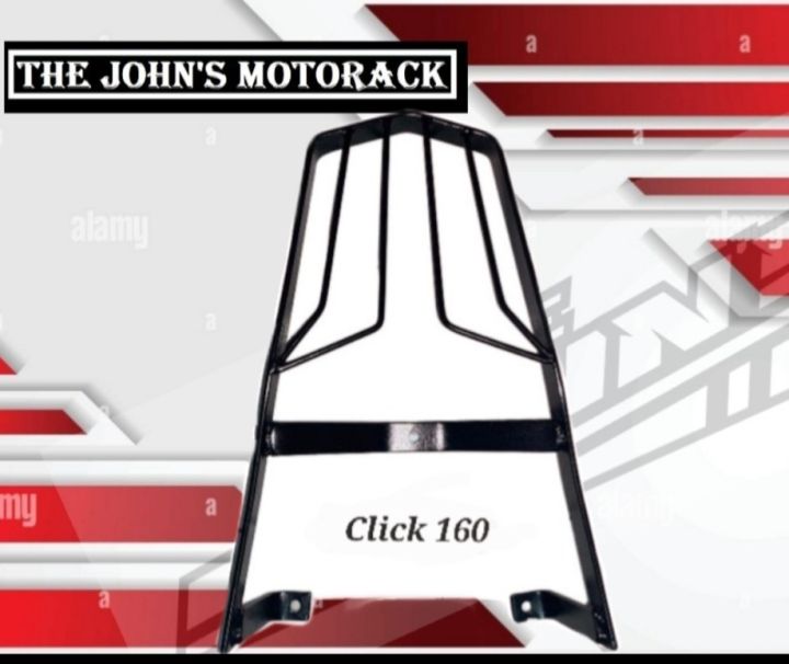 CLICK 160 TOP BOX BRACKET POWDER COATED | Lazada PH