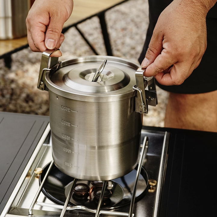 Outdoor Camping 304 Stainless Steel Portable Full Set Cooking Utensils ...