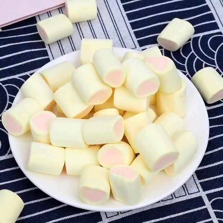 Fasimiyu 500g Marshmallow สีแฟนซี Marshmallow ขนมขบเคี้ยวเค้กตกแต่งเบเกอรี่เด็ก Casual Snacks ...