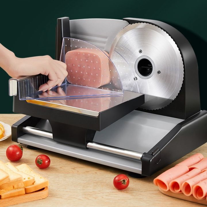 Electric Meat Slicer Home Use Thin Slice Cutter Small Size for Hotpot ...