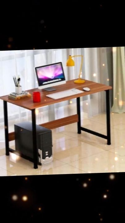 Minimalistic Style High quality modern minimalist computer desk solid ...