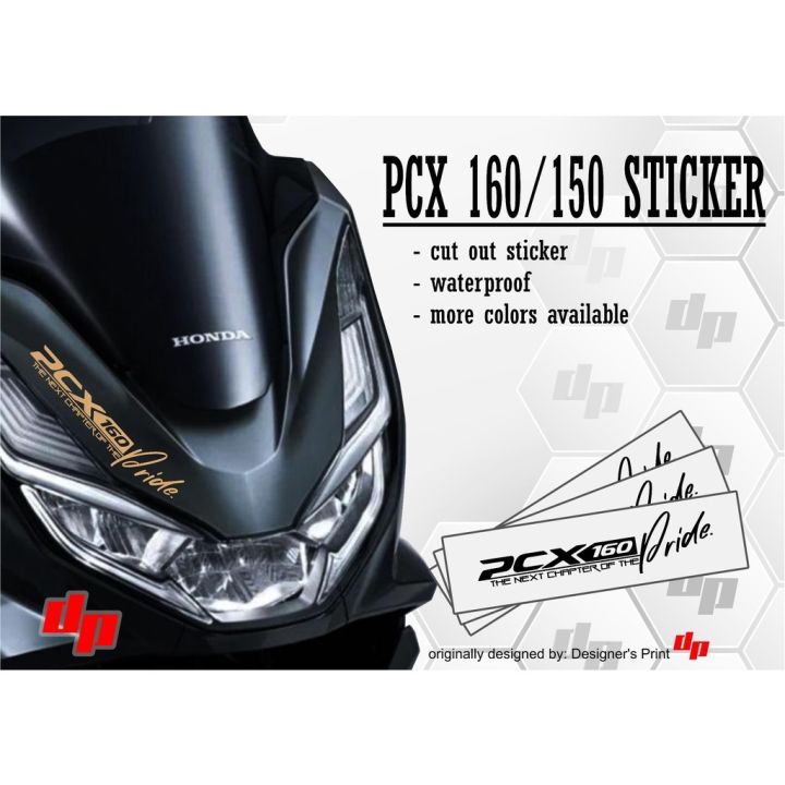 Honda PCX 160 Sticker, Waterproof, Cut Out Sticker | Lazada PH