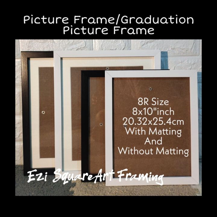 Wall Picture Frame 8R 8x10"inch With Matting & Without Matting | Lazada PH