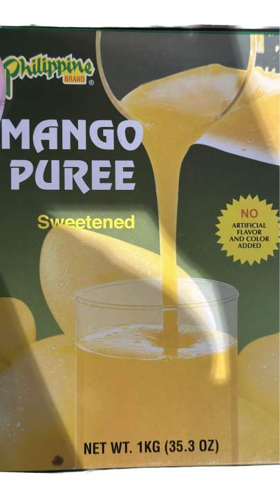 Philippine Brand ~ Sweetened Mango Puree 1kg | Lazada PH