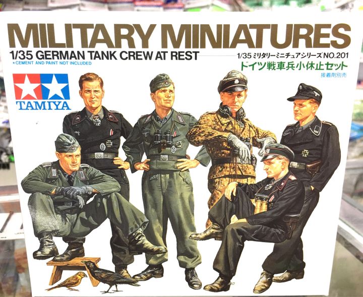 Tamiya 1/35 German Tank Crew At Rest 35201 | Lazada PH