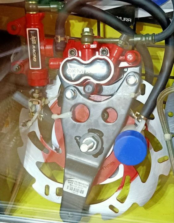 HONDA WAVE 125, XRM 125 COMPLETE BRAKE ASSEMBLY - OKM RACING | Lazada PH