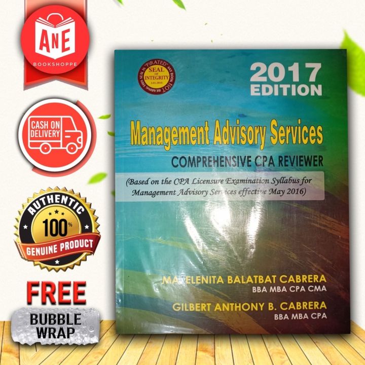 AUTHENTIC MANAGEMENT ADVISORY SERVICES Reviewer 2017ed Cabrera | Lazada PH