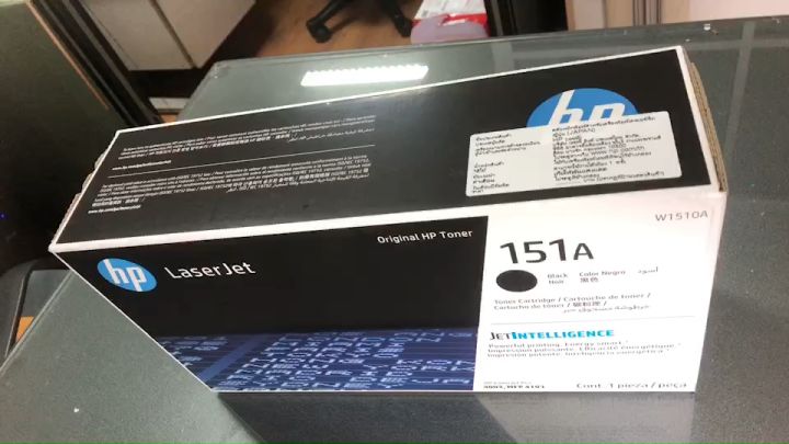 HP W1510A 151A Black Original LaserJet Toner Cartridge (3050 Pages ...