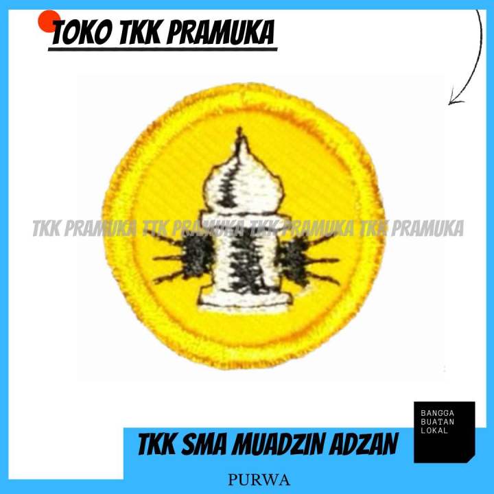 Tkk Penegak Purwa muadzin adzan bordir | Lazada Indonesia