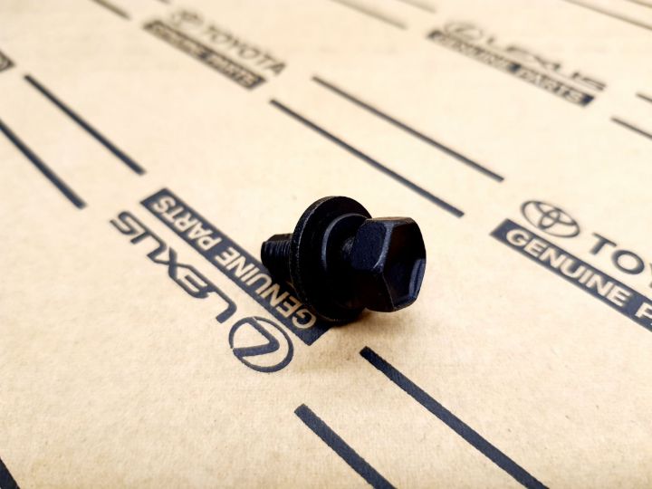 น็อต เหล็กคาดแบต หัวและท้าย เหล็กเกี่ยว แบตเตอรี่ ของแท้ Toyota Tiger ...