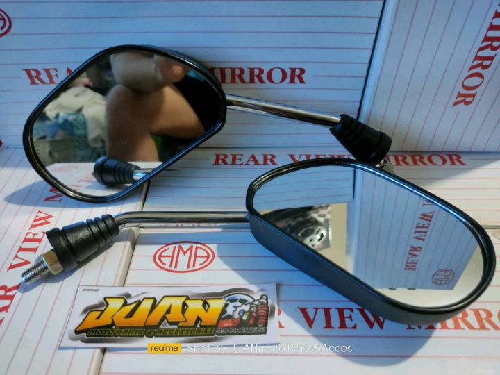 HMA CHROME STEM SIDE MIRROR [YAMAHA-HONDA] | Lazada PH