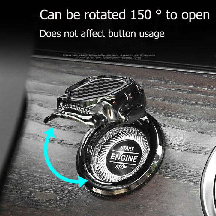 Car engine ignition start stop button decorative sticker suitable for ...