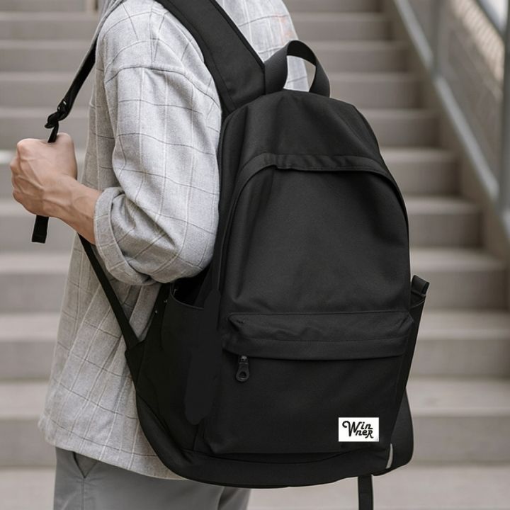 Tas Ransel Sekolah Kuliah Kerja Ransel Laptop Tas Ransel Pria Wanita Backpack Waterproof Winner ...