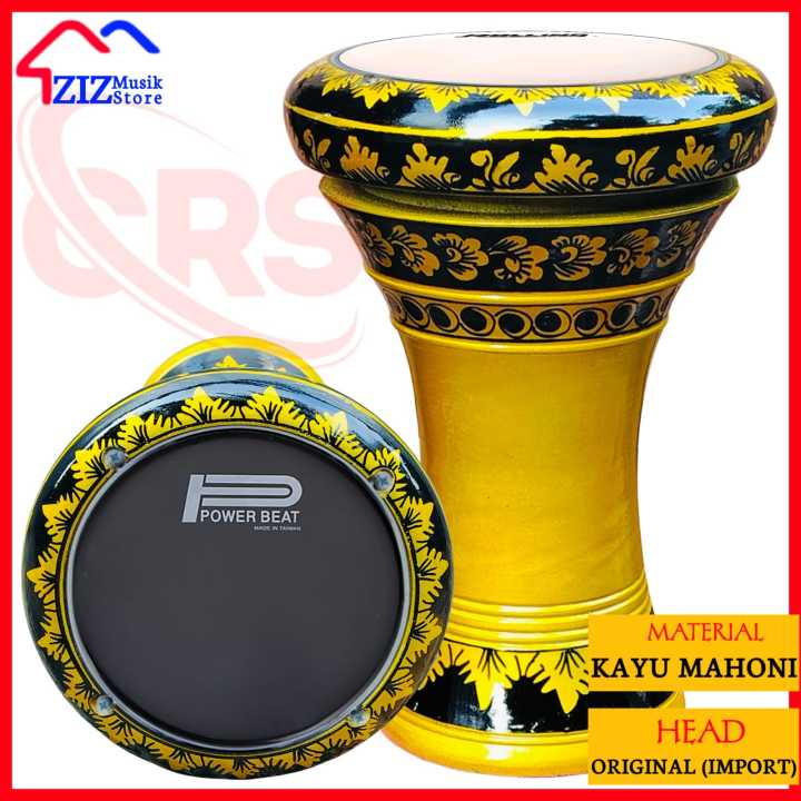 Alat Musik Marawis Darbuka Kayu 8 Dan 6 inch Head Ori | Lazada Indonesia
