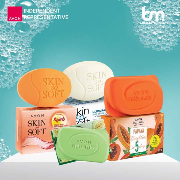 AVON Whitening & Brightening Face and Body BEAUTY BAR SOAP | Lazada PH